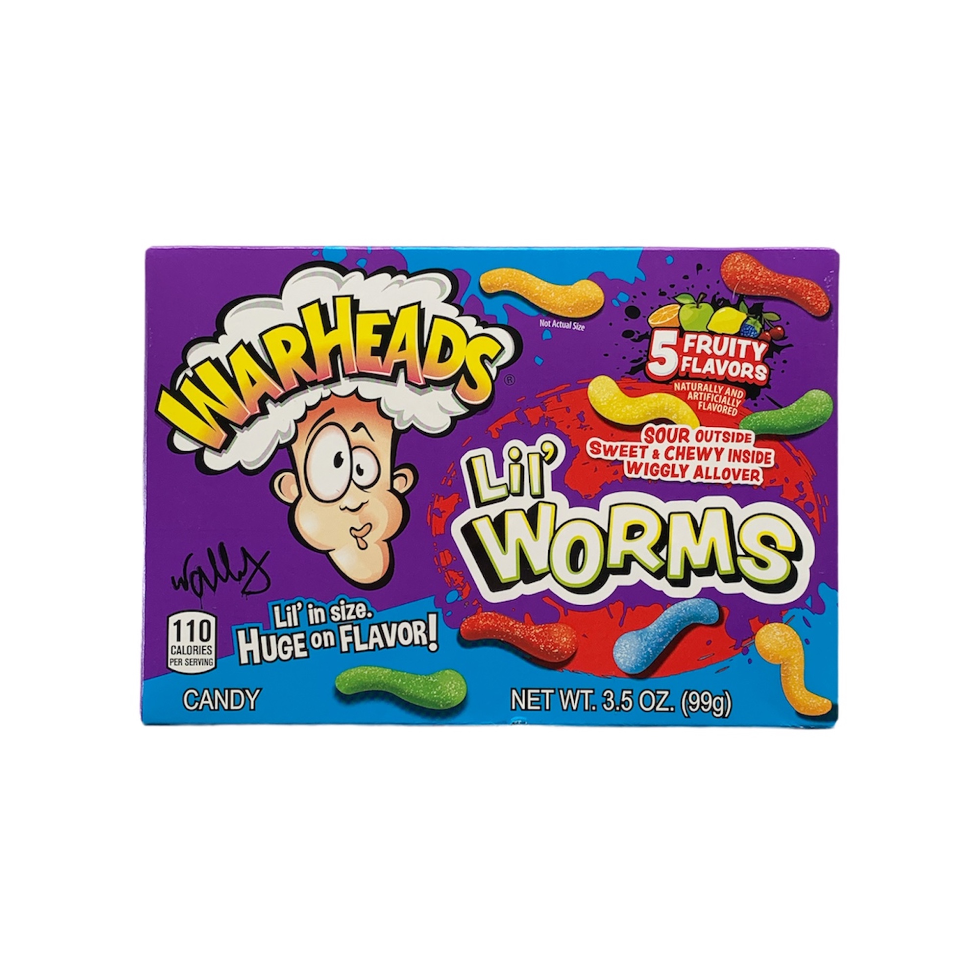 Warheads Lil'Worms 99 g | Candy Store
