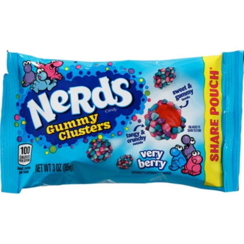 Nerds Gummy Clusters Verry Berry 85 g | Candy Store