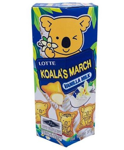 Lotte Koala´s March Vanilla Milk 37 g | Candy Store