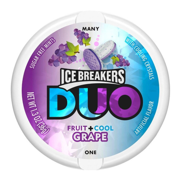 Ice Breakers DUO Grape 36 g | Candy Store