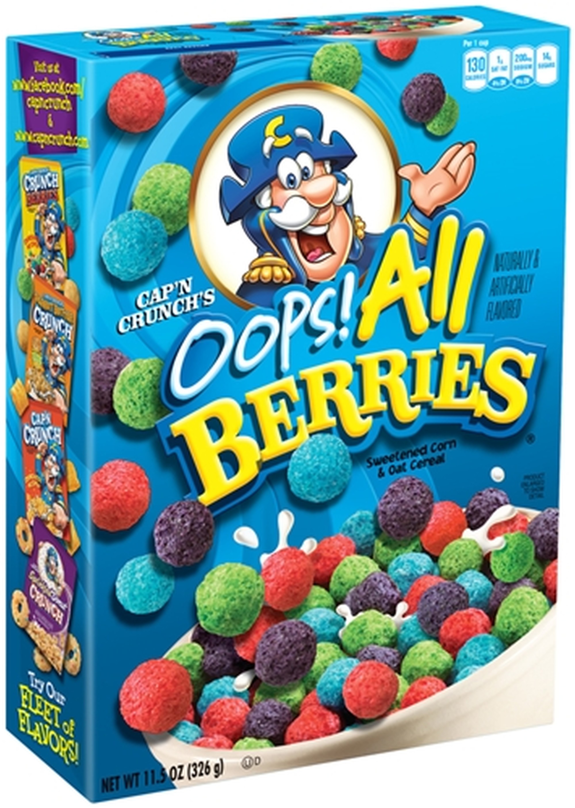 Captain Crunch Oops! All Berries 293 g | Candy Store