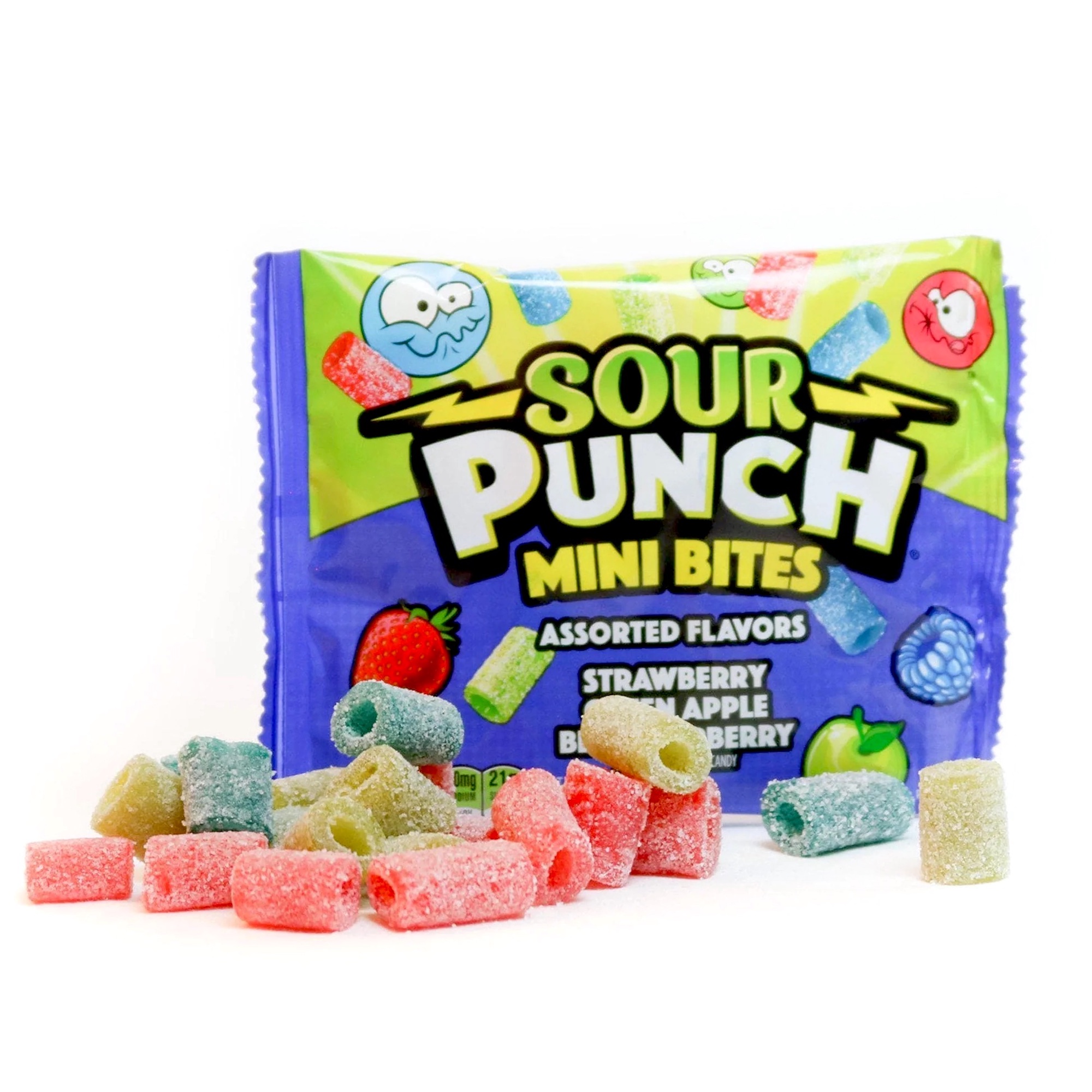 Sour Punch Mini Bites Assorted Flavors 57 g | Candy Store