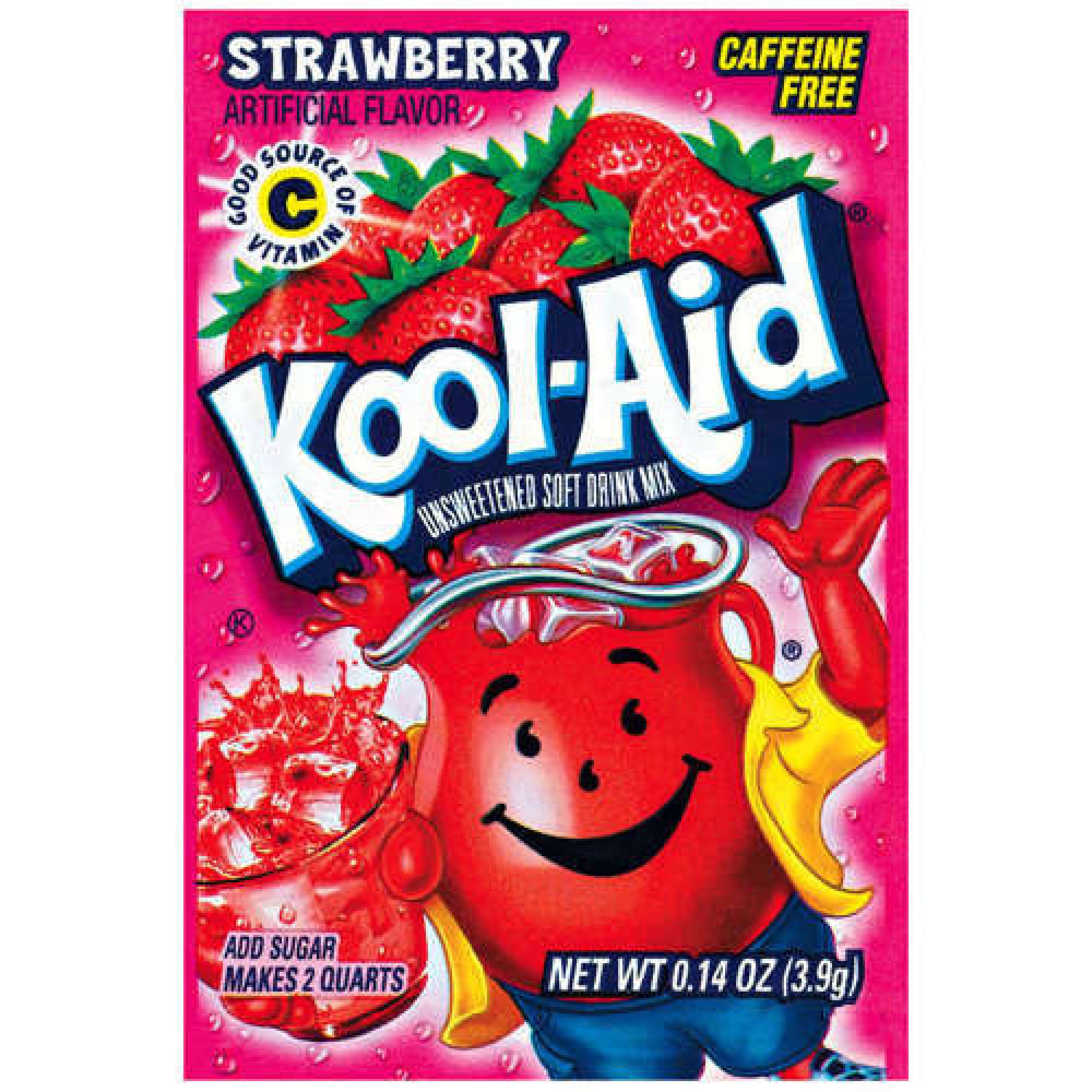 Kool-Aid Sachet Strawberry 3,9 g | Candy Store