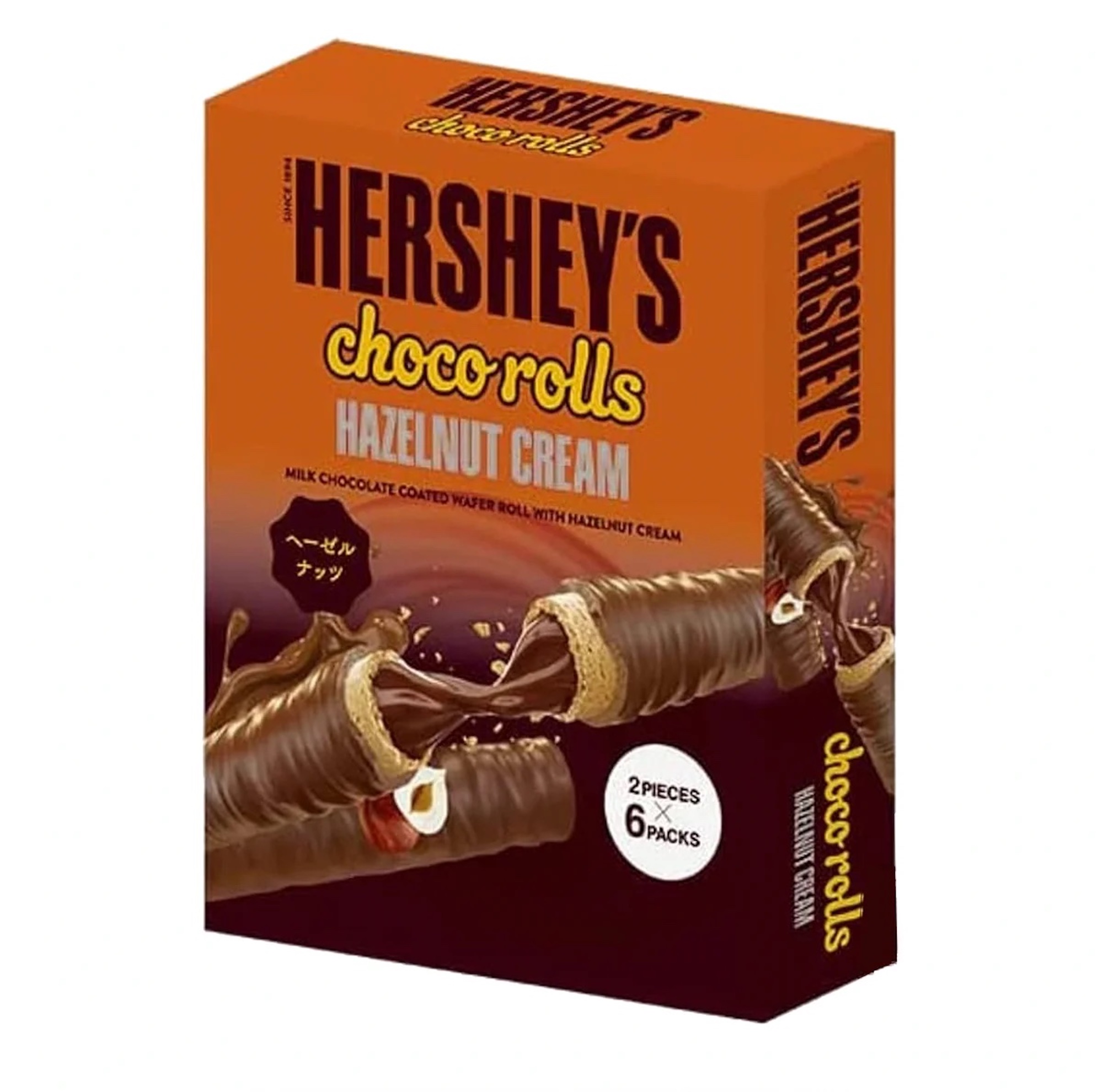 Hershey's Chocorolls Hazelnut Cream 108 g | Candy Store