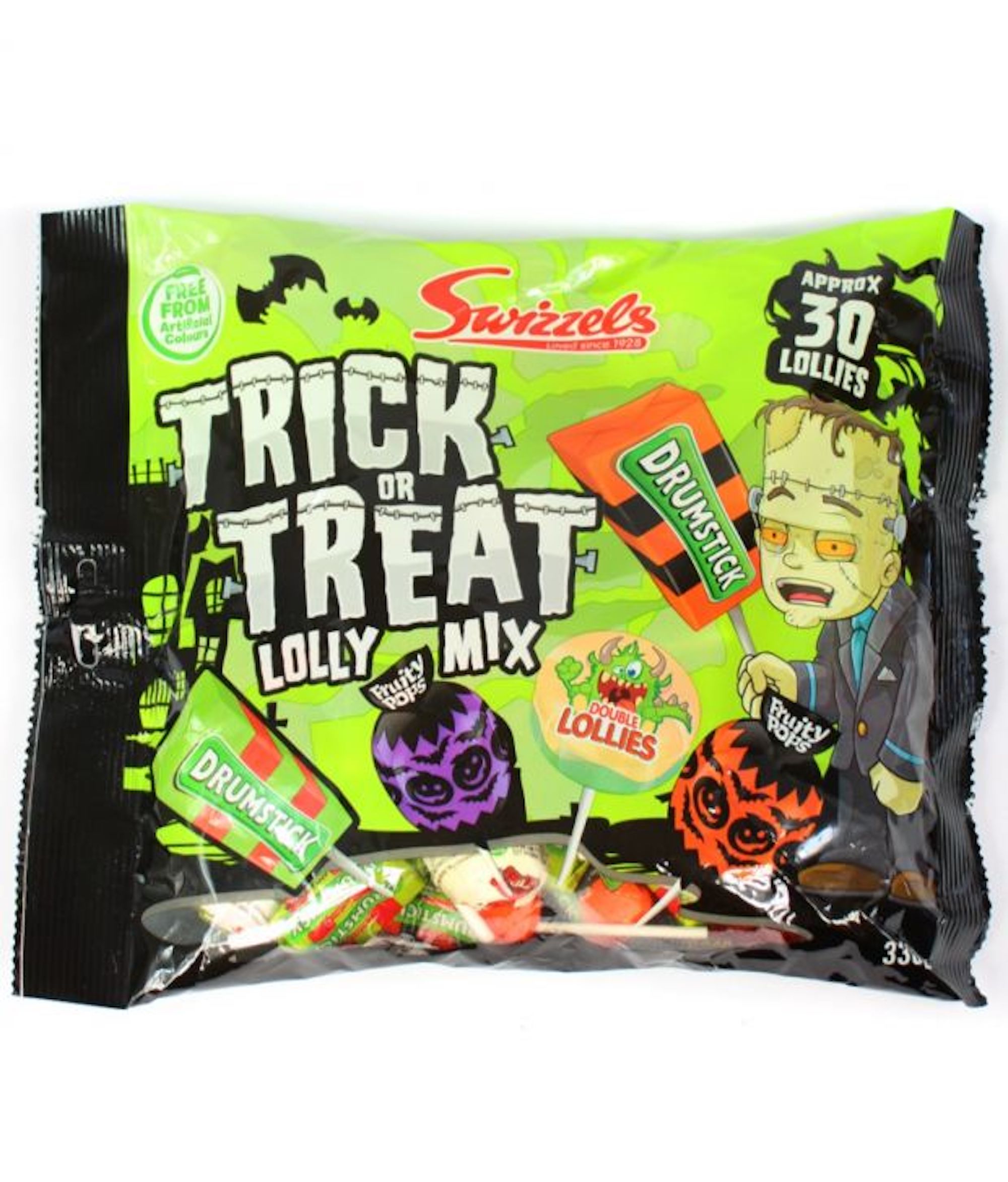 Swizzels Trick or Treat Lolly Mix 330 g | Candy Store