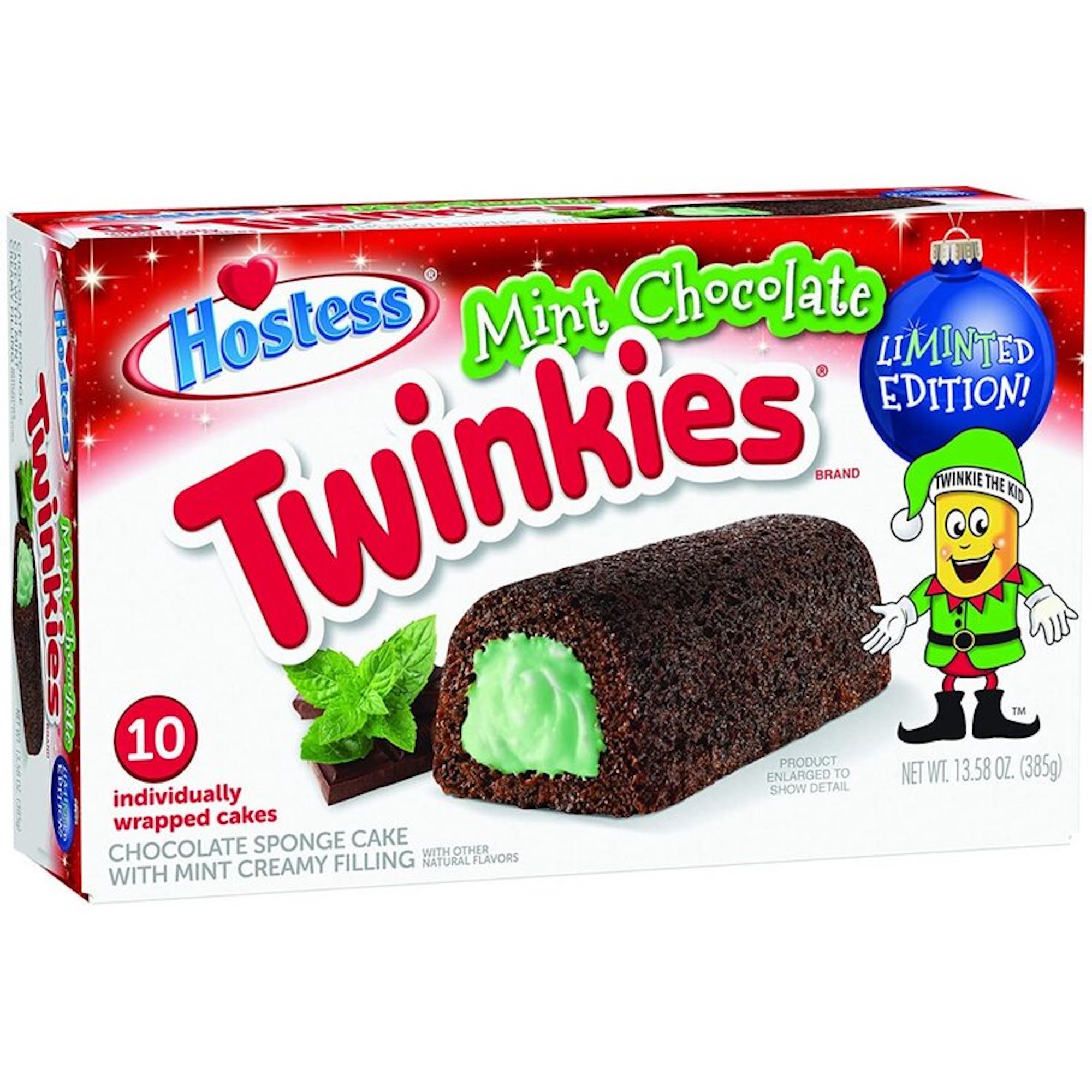 Hostess Twinkies Mint Chocolate 385 g | Candy Store